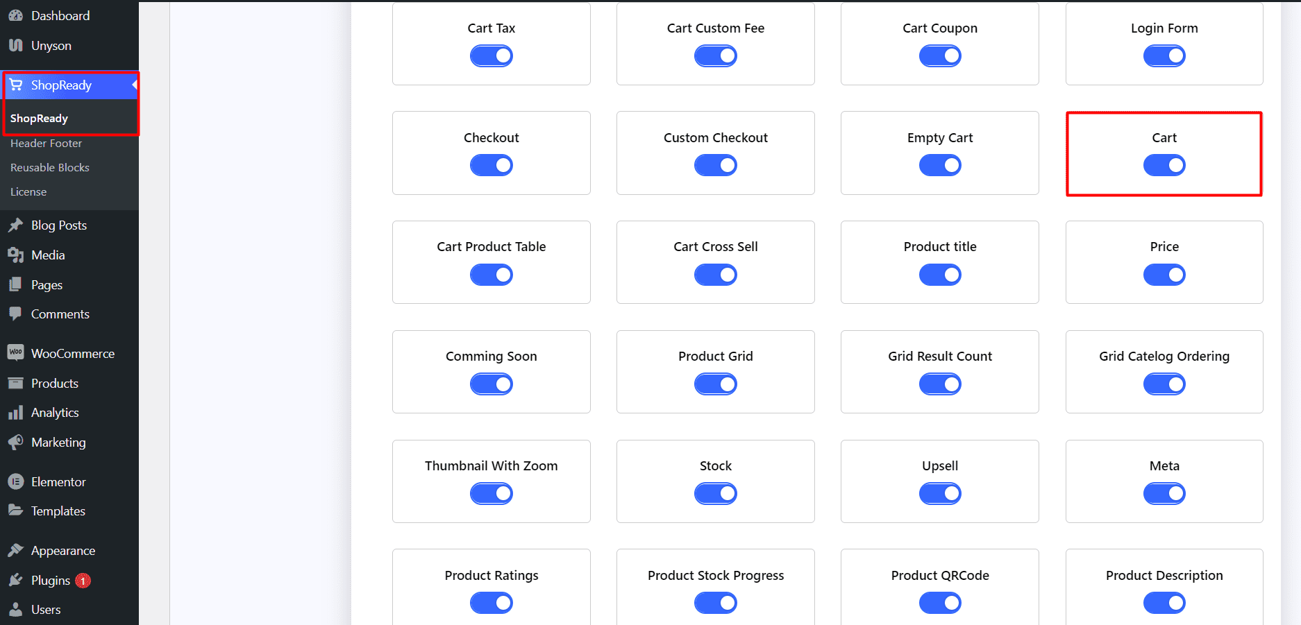 Cart Widget - QuomodoSoft